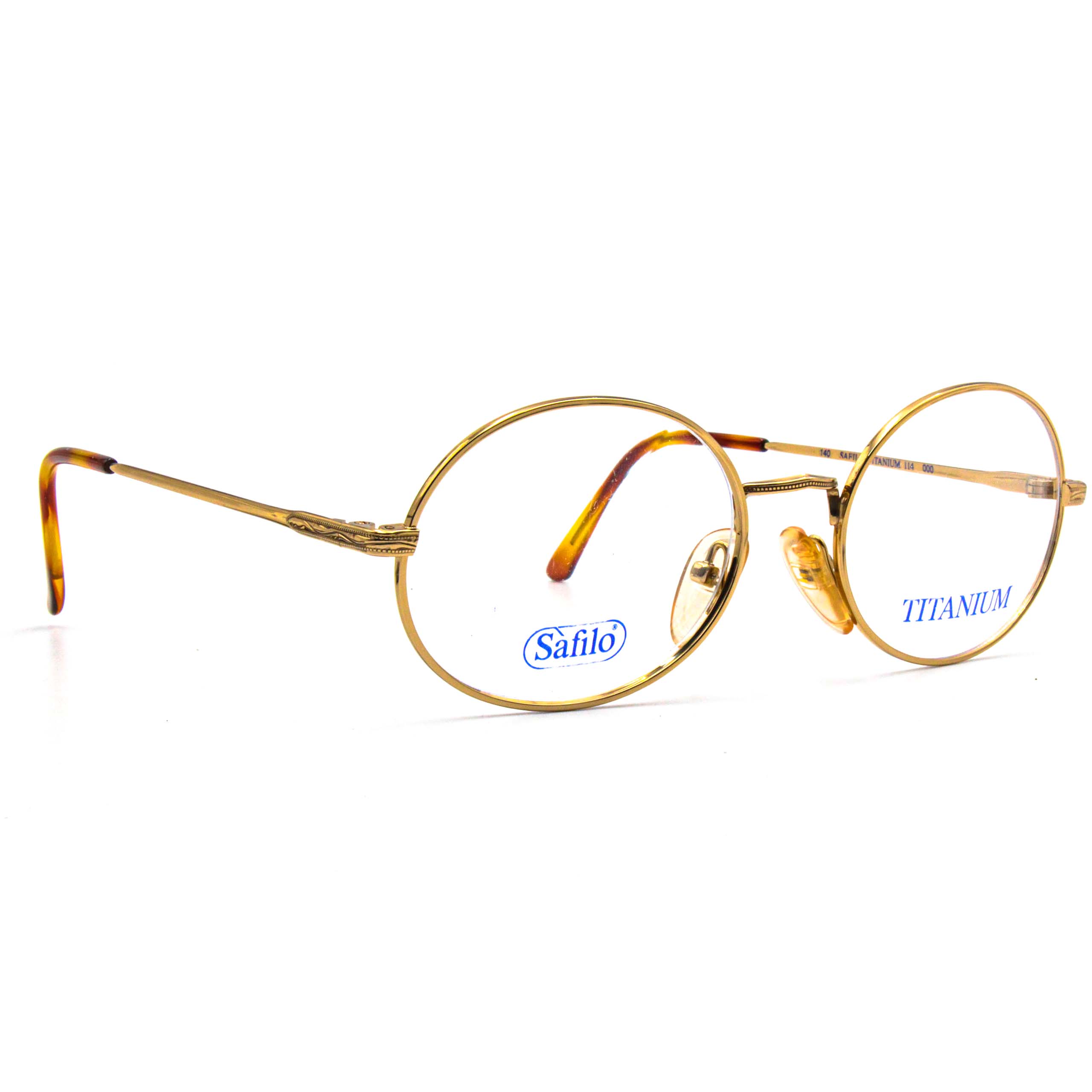 Lunettes de vue SAFILO TITANIUM 114 Z60 53-18-140 – Or – Kevajo