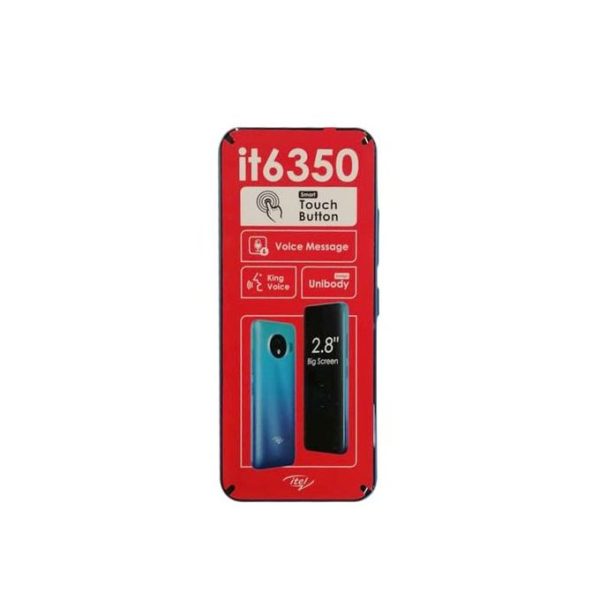 Itel IT 6350 – 2 Sim – 4MB ROM – 4MB RAM 1500mAh – Tactile – Kevajo