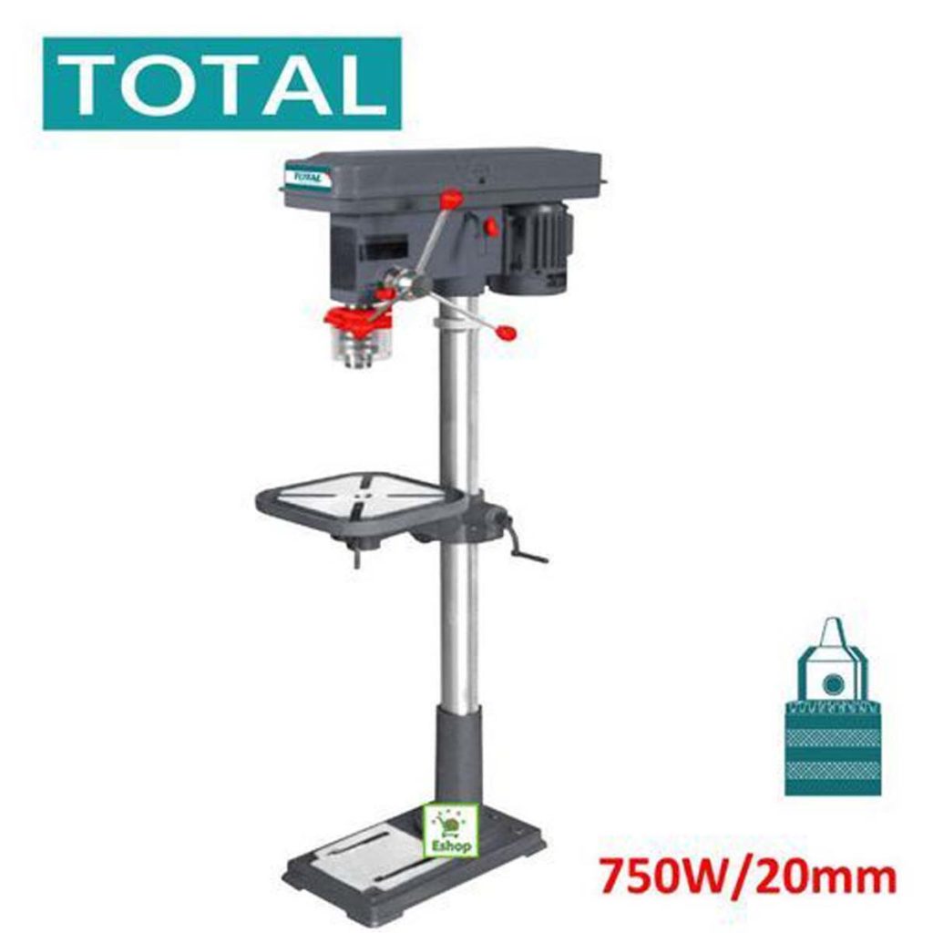 Perceuse à Colonne 750W / 20mm – TOTAL TDP207502 – Kevajo